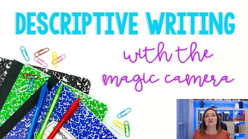 Descriptive Writing Unit Low-Prep Lesson Plans Sensory Word Lists ...