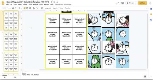 2nd Grade Digital Time Math Centers with Google Slides by Easy Teaching ...