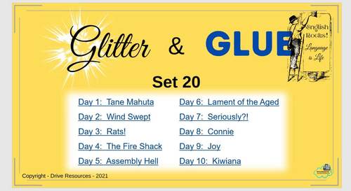 Close Reading Annotating and Analyzing Short Texts by Drive Resources