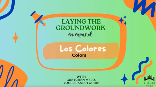 MONTESSORI-INSPIRED Video Lesson - Los Colores - Colors in Spanish