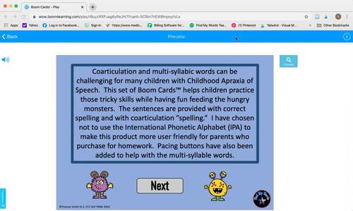 Apraxia & Articulation Multisyllabic & Coarticulation Speech Therapy ...