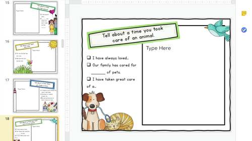 Writing Prompts: Opinion, Narrative, How-To, Inform/Explain -Digital ...