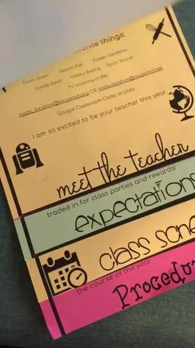 Editable Classroom Info FlipBooks - VIRTUAL OPTION INCLUDED by ...