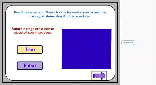 Solar System Planet Saturn Scavenger Hunt BOOM Cards by CarolJ Creations