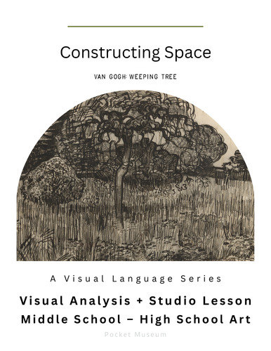 Van Gogh Landscape Drawing: Constructing Space | Visual Analysis ...