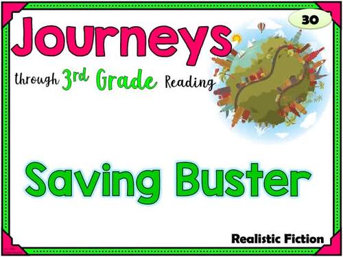 Journeys 3rd Grade Daily Routine- Lesson 30, Saving Buster | TPT
