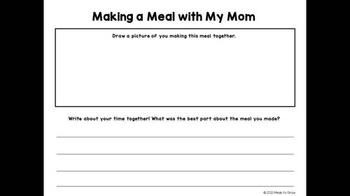 Mother's Day Writing | K-2 | All About Mom | Printable | Activity Booklet