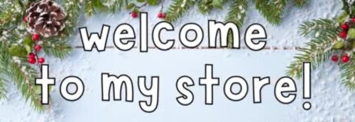 TPT Store Design | Rotating Animated Quote Box Banner | Winter Holiday ...