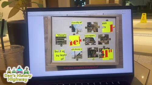 1920s Shanghai | China Card Sort & Freeze Frame History Lesson Grades 7–9