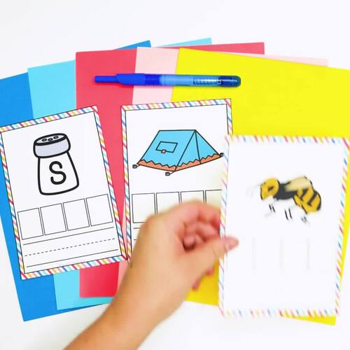 Consonant Blends and Digraphs Word Building and Spelling Activity Cards ...