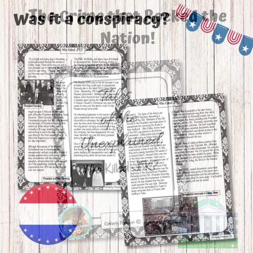 High school reading comprehension passages and questions: Assassination ...