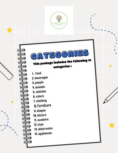 Categories worksheets-multiple choice, from a choice of 3 | TPT
