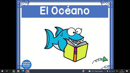 El Océano, vocabulario | PowerPoint | Sapanish Resources | TPT