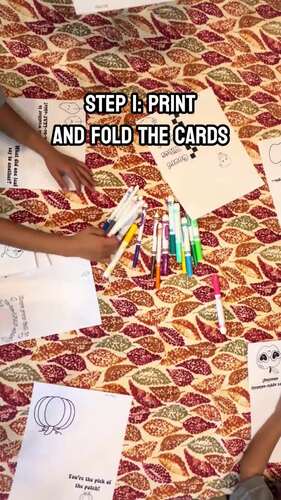 Fall Themed Greeting Card 10 Printable Coloring Activities No Prep by ...