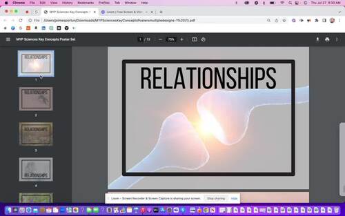 MYP Sciences Key Concepts Posters (multiple designs) by That'll Teach Em