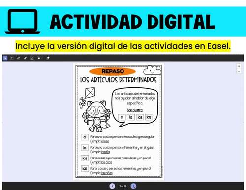 Los Artículos Práctica Spanish Articles El, La, Los, Las, Un, Una, Unos ...