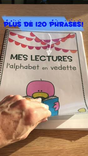 French Alphabet Read, Cut and Paste | Lecture - Alphabet en vedette