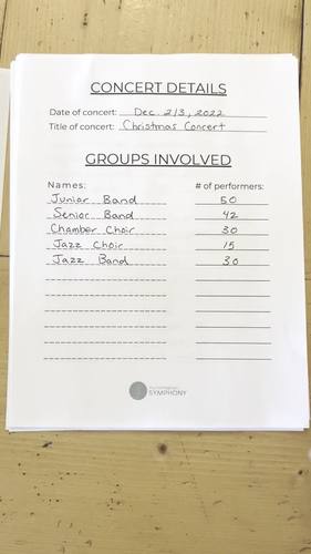 CONCERT PREPARATION Bundle for Band Directors and Choir Conductors