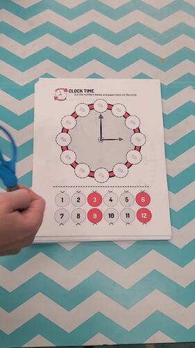 Teaching Time with Rooms by Purple Papercuts | TPT