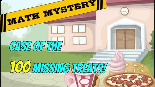 100th Day of School Math Mystery Activity - 6th Grade Math Worksheets