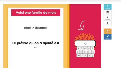 French Prefix and Opposites BOOM CARDS | Les Préfixes et les Contraires ...