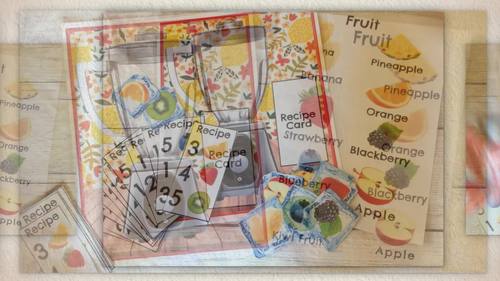 Counting 1 - 5 - Fruit Smoothie by Miss Fuzzy Bee | TPT