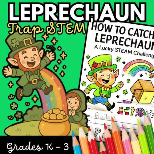 How to Catch a Leprechaun STEM Activity | Leprechaun Trap for St ...
