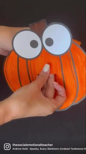 Social Emotional Learning - OCTOBER - Emotions Halloween Activities & Craft