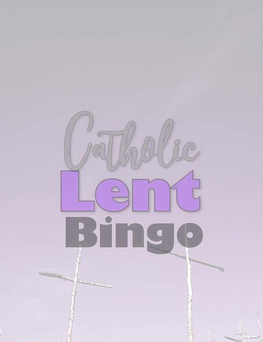 Catholic Lent BINGO: Game to Practice the Vocabulary of Lent & Holy Week