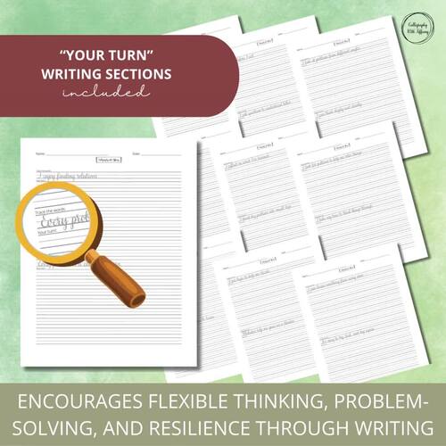 100 Growth Mindset Problem-Solving Statements | Cursive Writing Packet ...