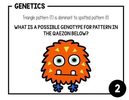 Genetics Digital Task Cards Activity | Science Boom Cards™ by EzPz-Science