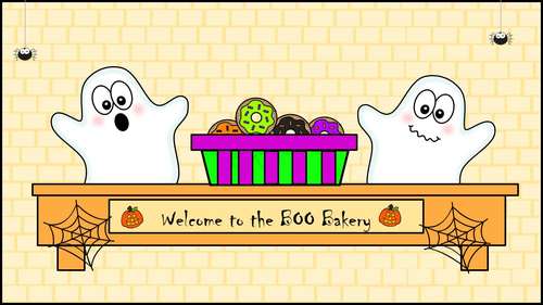 The BOO Bakery | Interactive Slide Show | Early Intervention | AAC Autism