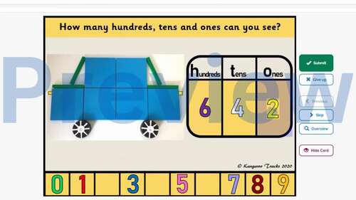 MAB Block Boom Cards (Numbers 500-999) – Digital Task Cards: 2nd Grade ...