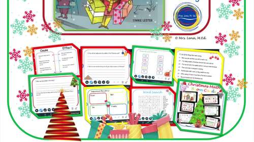 The Night Before The Night Before Christmas Lesson Pack by Mrs Lena
