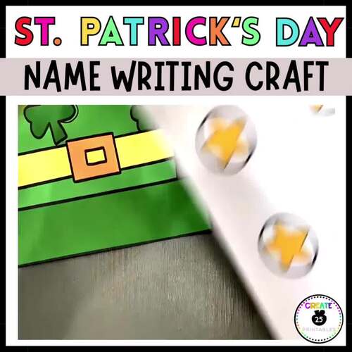 St. Patrick’s Day Leprechaun Hat Craft for Preschool and Kindergarten