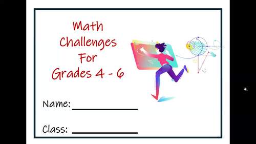 Grade 4-6 Maths Challenges & Puzzles to Build Strategical Problem ...