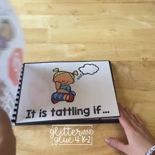 Tattling Vs. Reporting Interactive Story for Social Skills - With ...