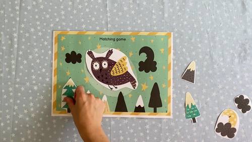 Forest Busy Book for Toddlers, Quiet book Pdf, Forest Animals Busy Bag