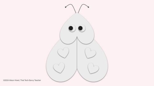 Valentine's | Click & Color Digital Coloring Pages | Google Slides | 1-8