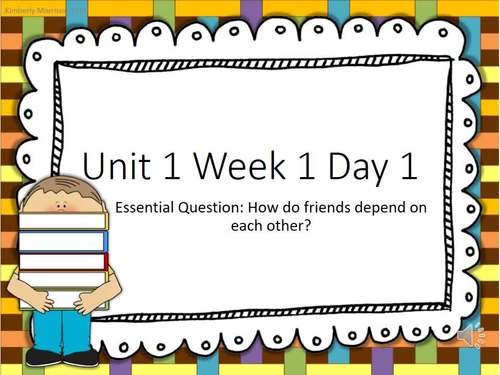 Wonders Second Grade Units 1-3 Presentation Bundle by Kimberly Morrison