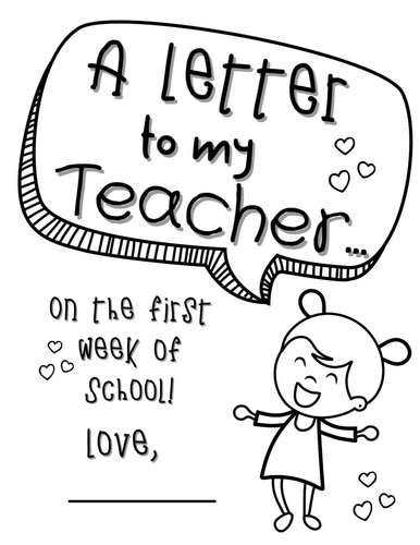 A Letter To My Teacher: A Book Companion for "A Letter From My Teacher"
