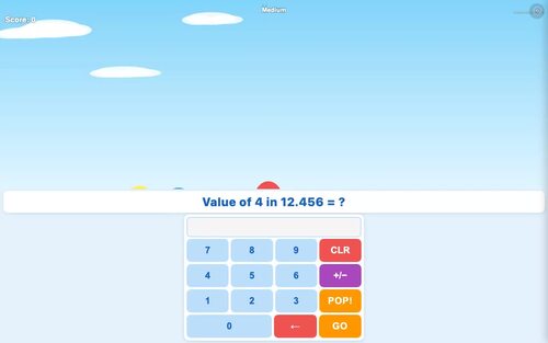 5th Grade Decimals Math Game | No Prep Math Practice by Kick My Math