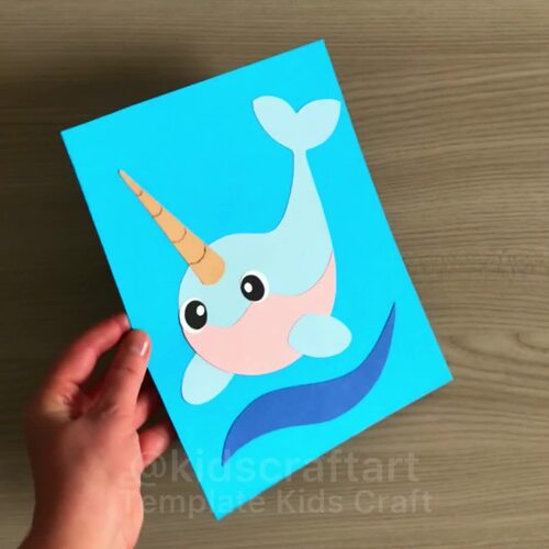 Narwhal Craft Arctic Antarctic Polar Ocean Sea Animal Crown Winter ...