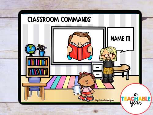 Classroom Commands Powerpoint Game | Great for ESL Classes by A ...