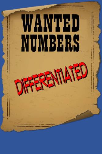 NUMBER SENSE ACTIVITY Wanted Numbers Posters Math Center Subitizing