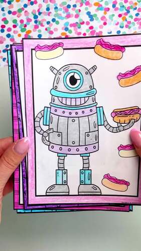 Coloring Pages | Coloring Book | Robots and Technology Coloring | TPT