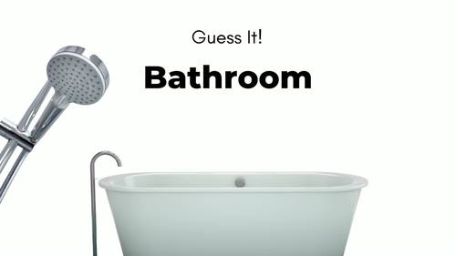 Free ESL Game (What's this? - Bathroom) by Mazic Worksheet | TPT