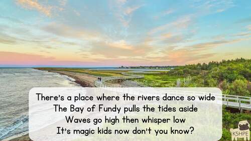 Music: New Brunswick Calling Song, Canadian Geography, Province Canada