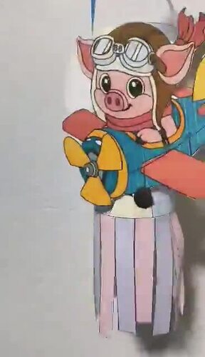 When Pigs Fly Crafts Windsock Mobile Hanging Coloring Activities ...