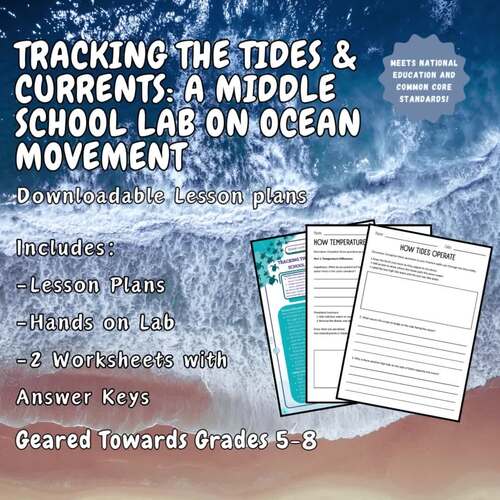 Tracking the Tides & Currents: A Middle School Lab on Ocean Movement